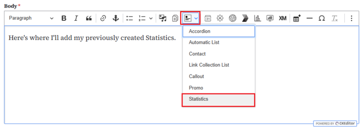 Work with Microcontent Statistics | Digital Experience