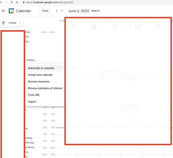Embedded a Google Calendar | Digital Experience